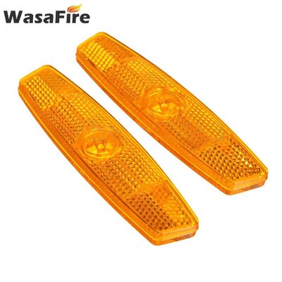 2pcs Bicycle Spoke Reflector Vintage  Bike Wheel Rim Reflect