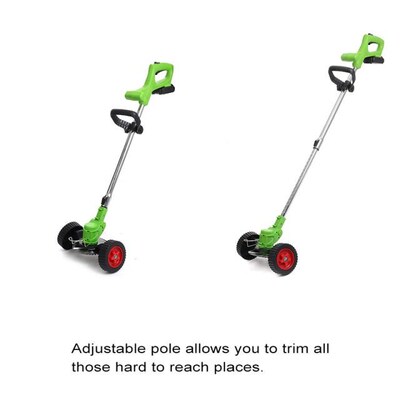 24V Electric Trimmer 2 in 1 Lithium-ion Cordless Electric La