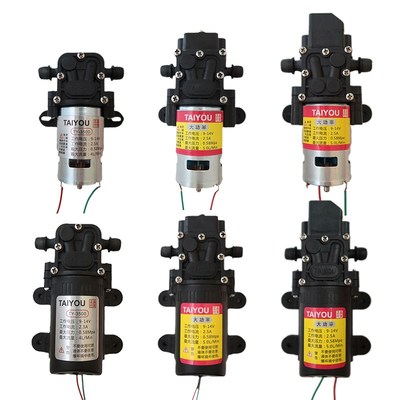 v农用电动喷雾器高压水泵通用配件大全电机大功率隔膜泵压力泵