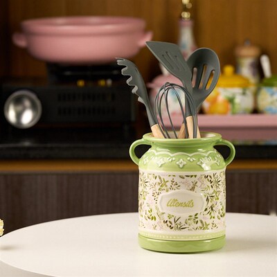 Small Double-eared Chopsticks Drum Household Ceramic Chopsti