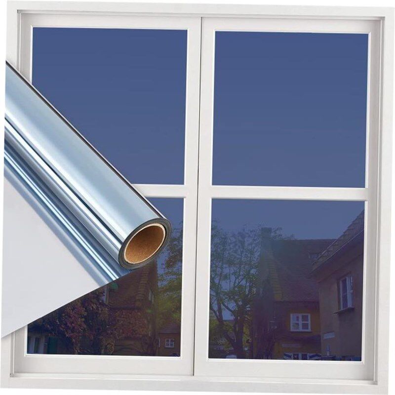 One Way Mirror Window Privacy Film DaytKime Anti UV Sun Bloc
