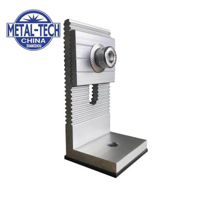 铝合金支架L脚出口光伏支架PVL脚光伏支架L脚彩钢瓦屋顶支架