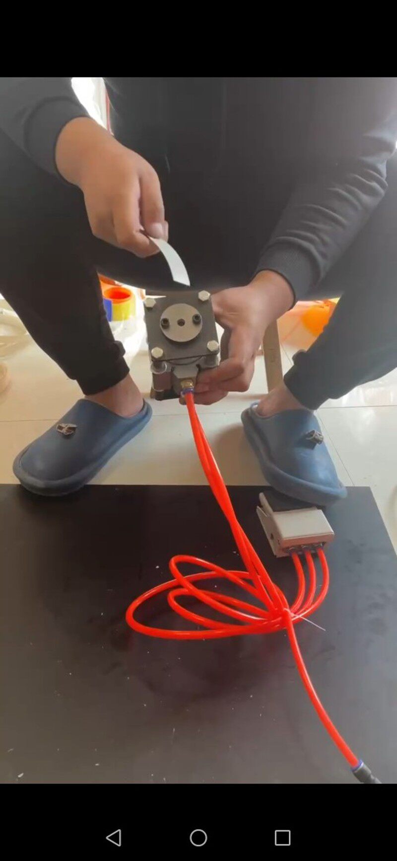 封边条冲孔机三合一打孔器封边带圆美贴冲片贴片盖机孔封堵环美贴