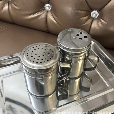 Add Handle 304 Stainless Steel Seasoning Jar Chili Jar Barbe