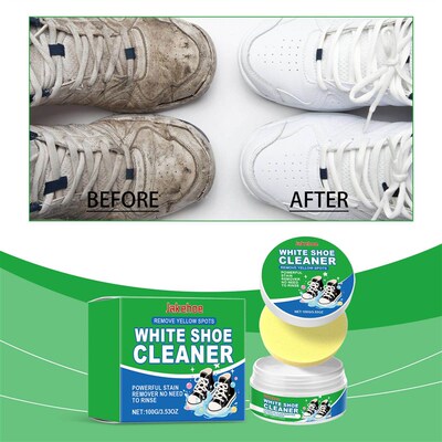 JAKEHOE White Shoe Cleaning Cream - Gently cleans and remove