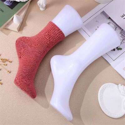 2 Pcs Ankle Mannequin Womens Socks Model Shoes for Support