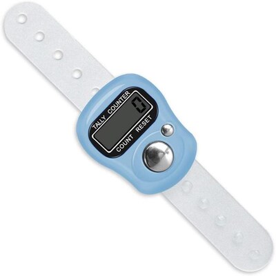 Digital Counter LCD Hand Held Finger Ring Tally Counter Stit