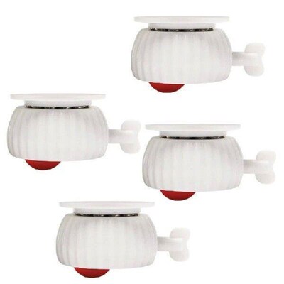 4Pcs Furniture Casters Wheel Self Adhesive Caster Wheel