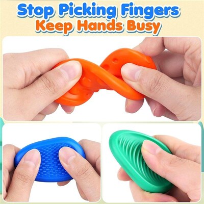 Fidget Toys Sensory Textured Worry Stone for Autism Anxiety