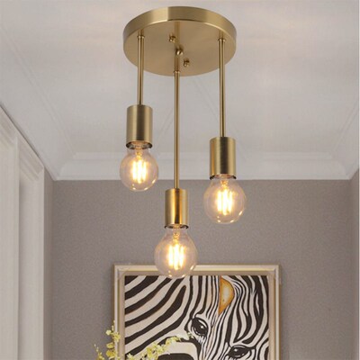 Modern Simple Dining Room Lamp Dining Table Three-head Chand
