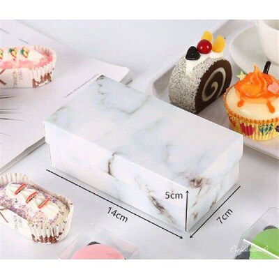 10Pcs Macaron Packaging Boxe For Macarons Dessert Packaging