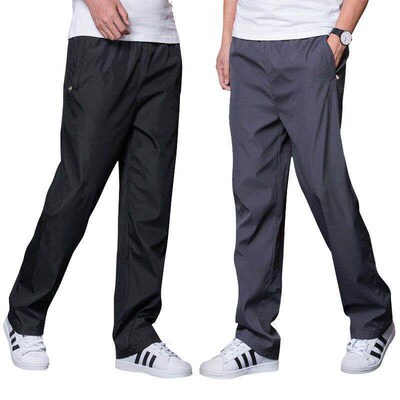 Mens Sweatpt Trousers Quickly Dry Breathable Exercise thi