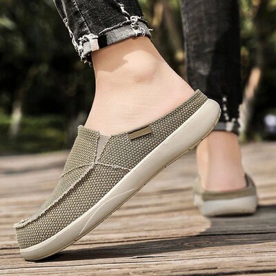 Casual Slip on Mens Shoes Outdoor Walking Comfortable