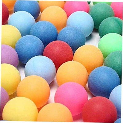 502510 PcsPack Colored Ping Pong Balls 40mm Entertainment
