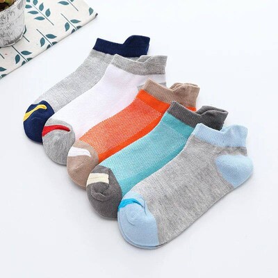 5 Pairs/lot 2023 New Fashion Spring Summer Children Socks Me