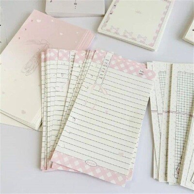 50Sheets A6 Loose Leaf Refill Paper Goose Ballet Shoes