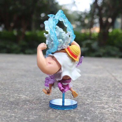 Amine Muscle Gear 5 Sun God Nika Luffy Action Figure Toys