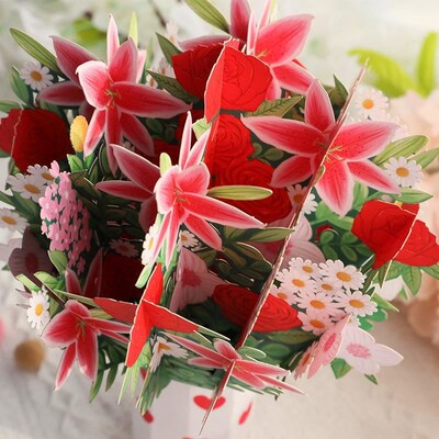 母亲节立体贺卡 ms day card thankyou卡片 greeting card