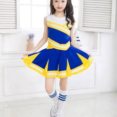 Girl Jazz Sreet Dancing Costume Children Stage Performance D