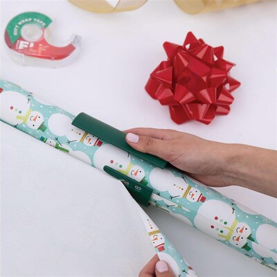 Holiday Decoration Roll Papers Gift Wrapping Paper Cutter