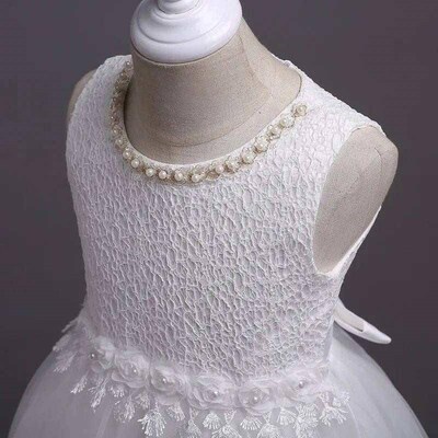 Flower Girls Party dresses For New Year Baby Girls Sleeveles