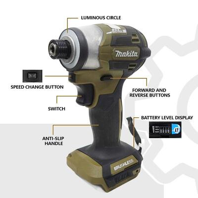 Makita DTD173 Cordless ScrewdriverCordless Electric Drill Sc