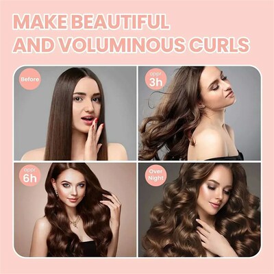 Heatless Hair Curlers Curling Rod Headband No Heat Hair Roll