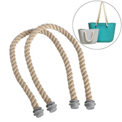 65cm Obag Rope Handle Strap Hemp Rope Tote strap Obag Handle