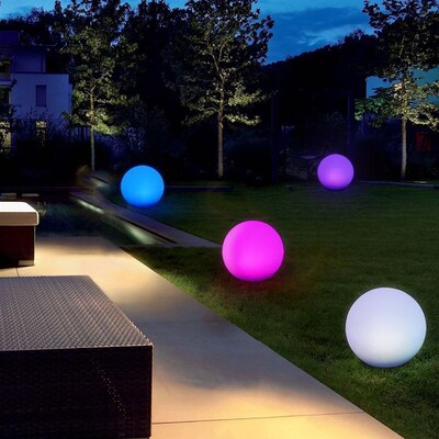 Funny Inflatable Luminous Ball Glowing Ball PVC Remote Contr
