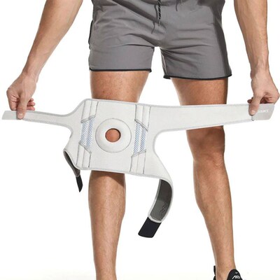 AOLIKES 1PCS Knee Brace with Side Stabilizers & Patella Gel
