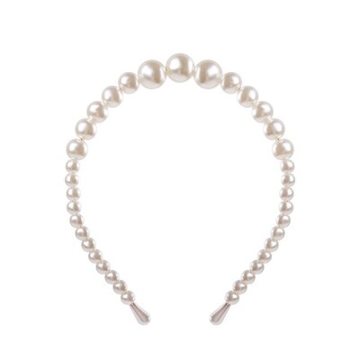 Pearl hair hoop princess temperament headdress headband 头箍