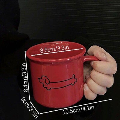 Dachshund Dog Mug Funny Cute Sausage Dog Coffee Mug With