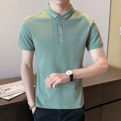 -New Summer 95 Khmer Ice Porcelain Cotton Mens Button Slits