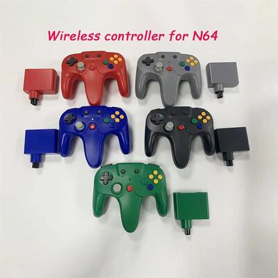 2.4G Wireless joystick game controller for N64 video game co