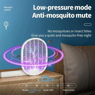 Foldable Electric Mosquito Killer Zapper Raqueta Mata Electr