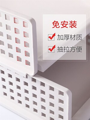 wardrobe layered partition storage box drawer large cabinet