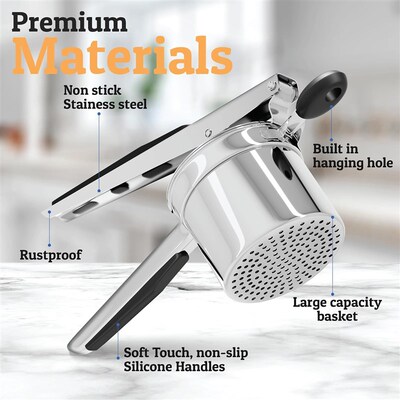 Potato Ricer Masher Fruit Vegetable Press Mashed Potatoes