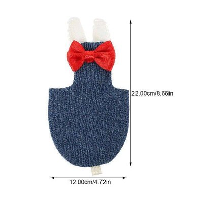 Bird Diaper Clothes Flight Suit Adjustable Straps Cotton