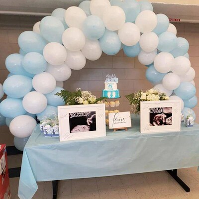 Table Balloon Arch Set Ballon Column Stand for Wedding Birth