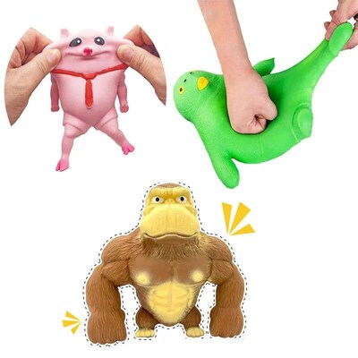 Big Giant Spongy Squishy Fidget Orangutan Antisress Toys Ela