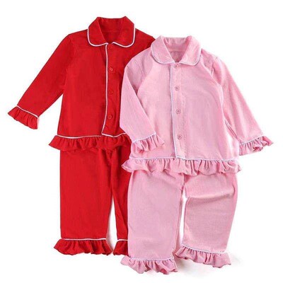 Hot Sale 2023 Baby Boys Girls Sibling Pyjamas Matching Famil