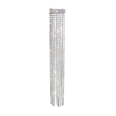 New Yang Mi Hairpin Womens Full Diamond Tassel Hair Accesso