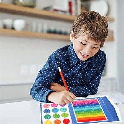 Magnetic Fraction Tiles Classroom Math Manipulatives Toy