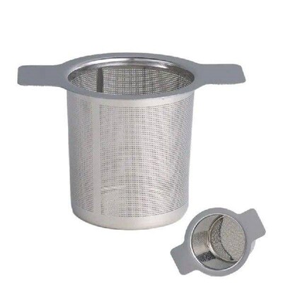 1 Pcs Stainless Steel Reusable Mesh Tea Infuser Strainer