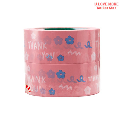 45mm Pink Opp Tape 100M Carton Tape Strong Adhesive Packagin