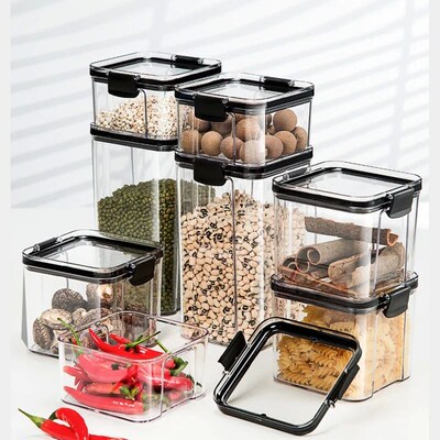 Sealed Cans Whole Grains Kitchen Storage Food Grade Transpar