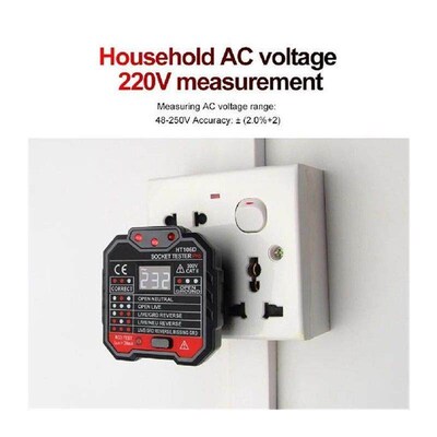 Electric Outlet Tester Detector Display Testers Supplies