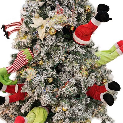 New Creative Christmas Tree Pendant Swinging and Shaking De