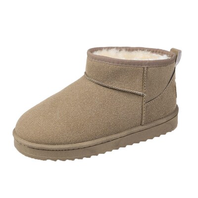 Snow Boots for Women Plus Size Thick Sole Warm and FurrySnow