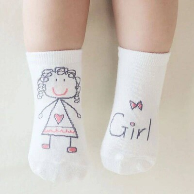 2023 New Spring Baby Socks Newborn Cotton Boys Girls Cute To